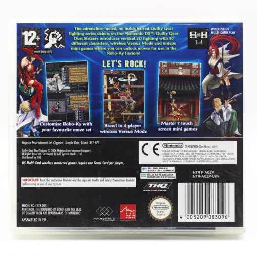 Guilty Gear: Dust Strikers (Nintendo DS) - WTS Retro - Køb her