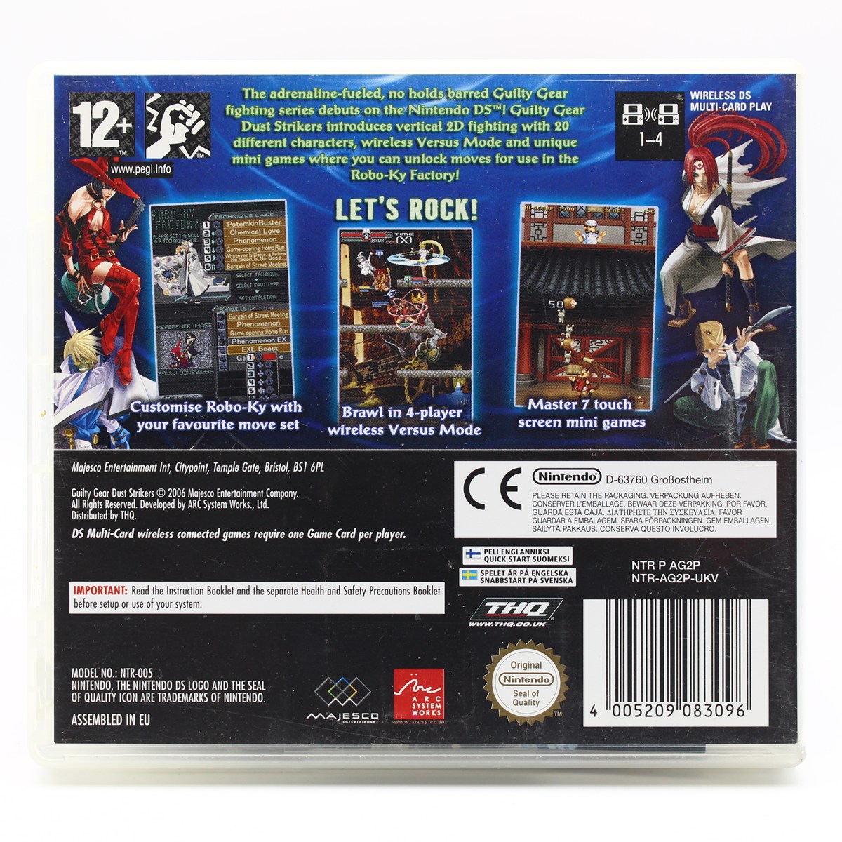 Guilty Gear: Dust Strikers (Nintendo DS) - WTS Retro - Køb her