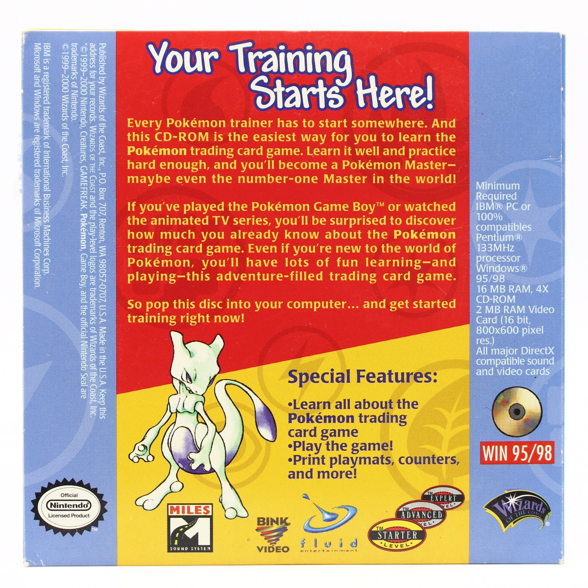 Pokemon Play It! Trading Card Game (PC, Sleeve) - WTS Retro - Køb her