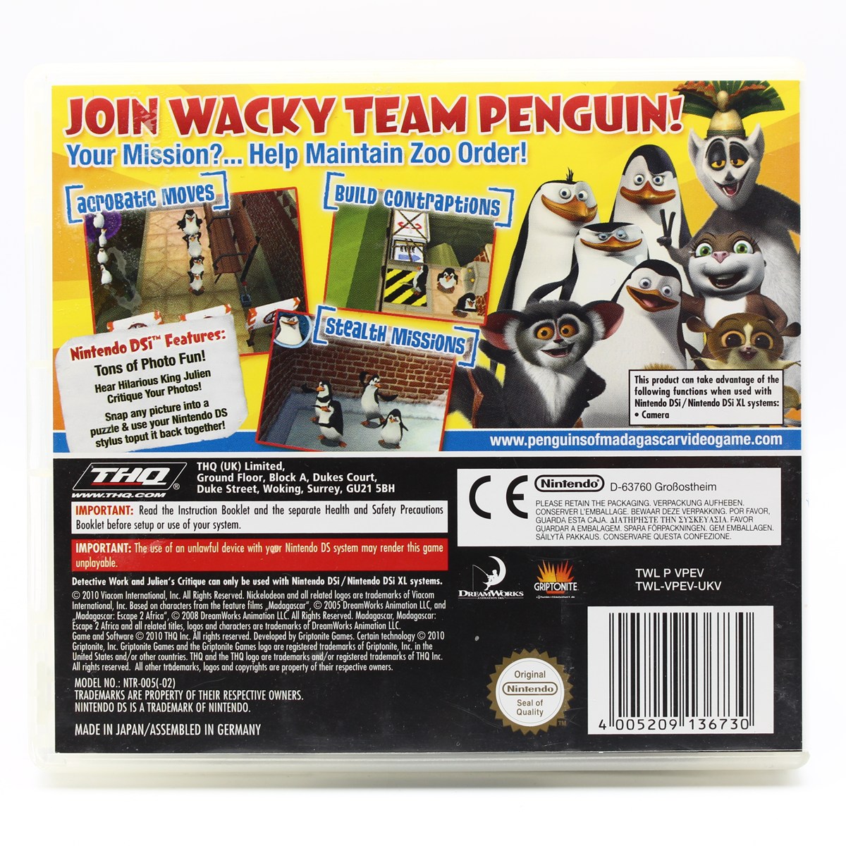 The Penguins of Madagascar (Nintendo DS) - WTS Retro - Køb her