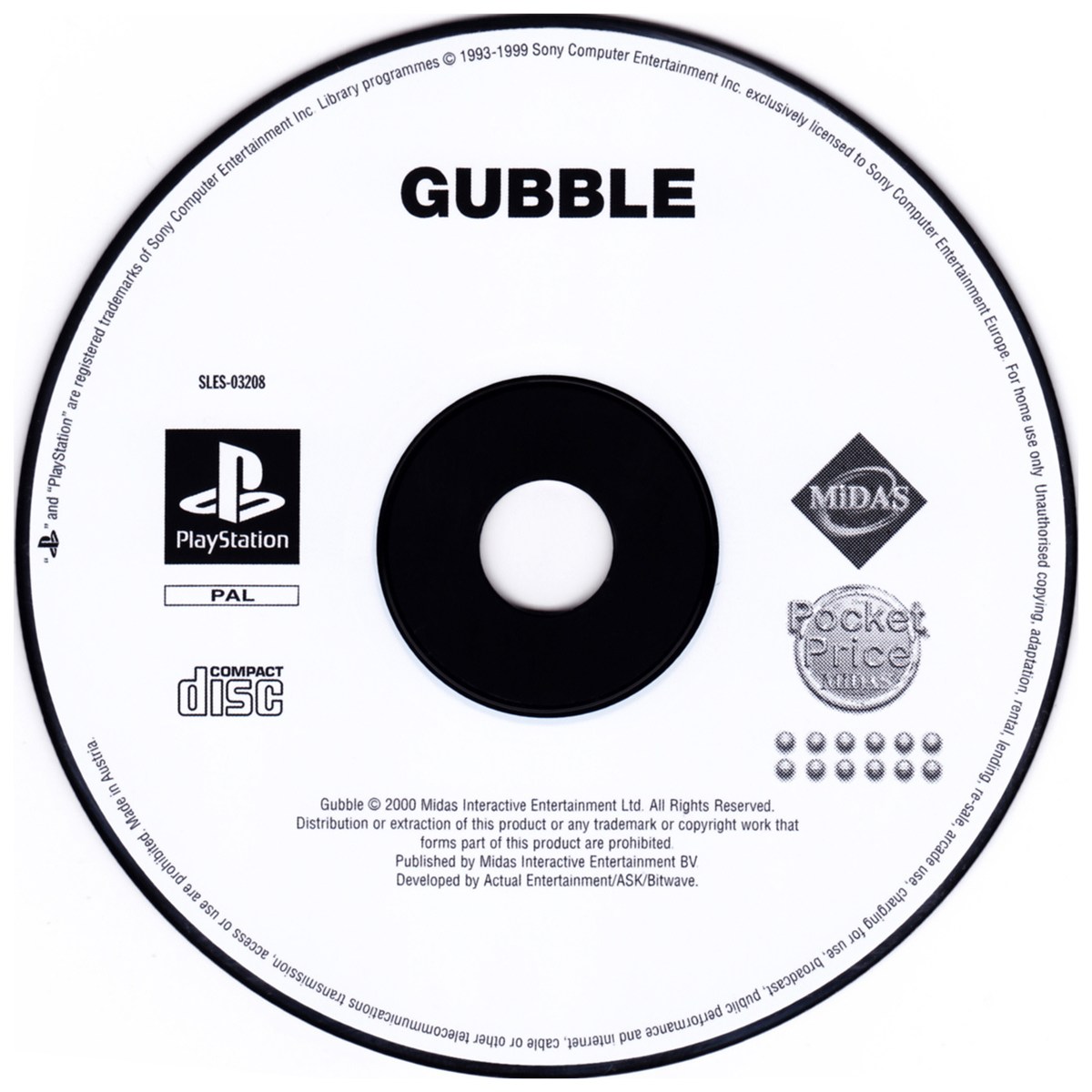Gubble (PS1 - Løs spil) - WTS Retro - Køb her