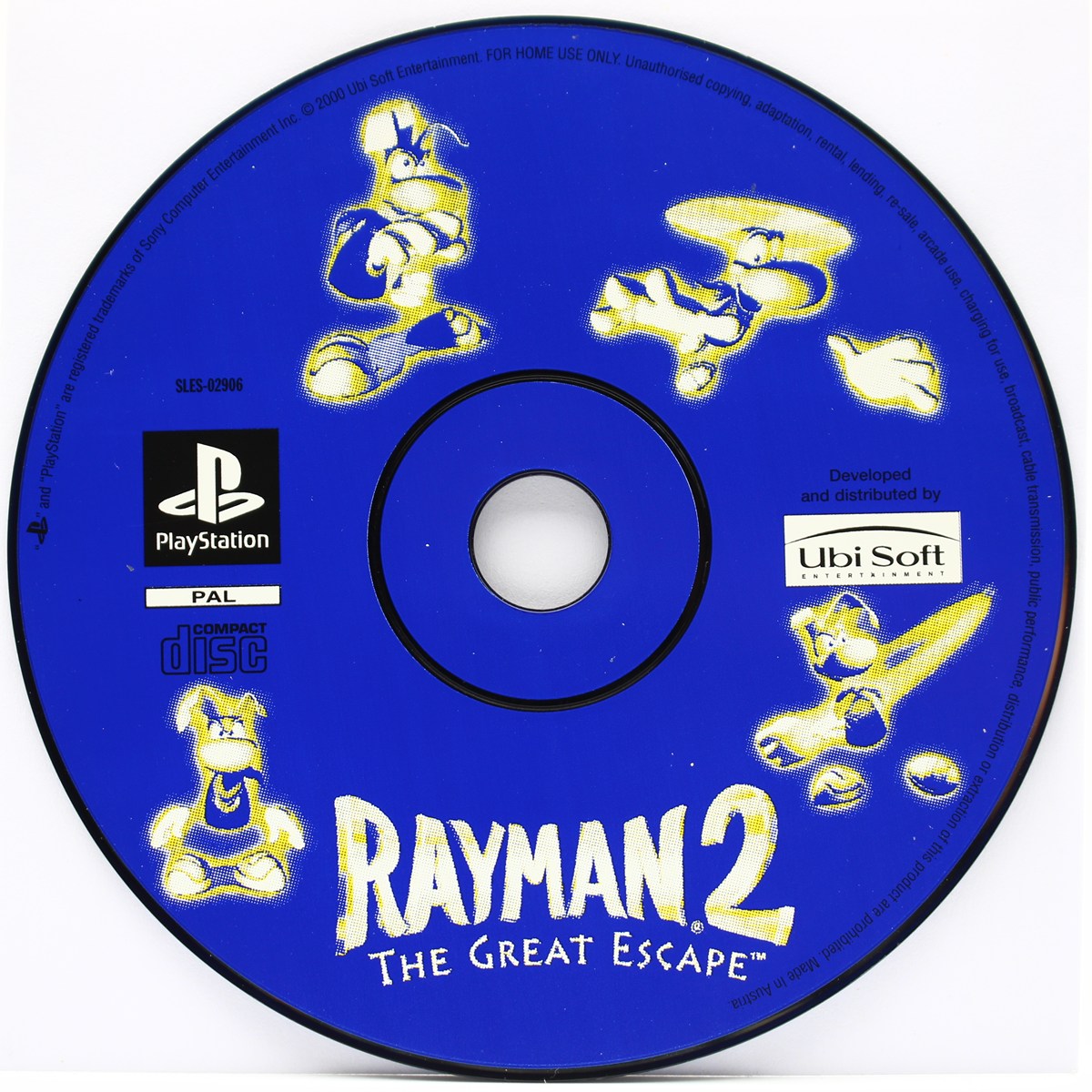Rayman 2: The Great Escape (PS1 - Løs spil) - WTS Retro - Køb her
