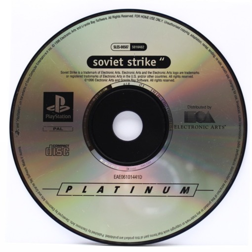 Soviet Strike (PS1 - Platinum - Løs spil) - WTS Retro - Køb her