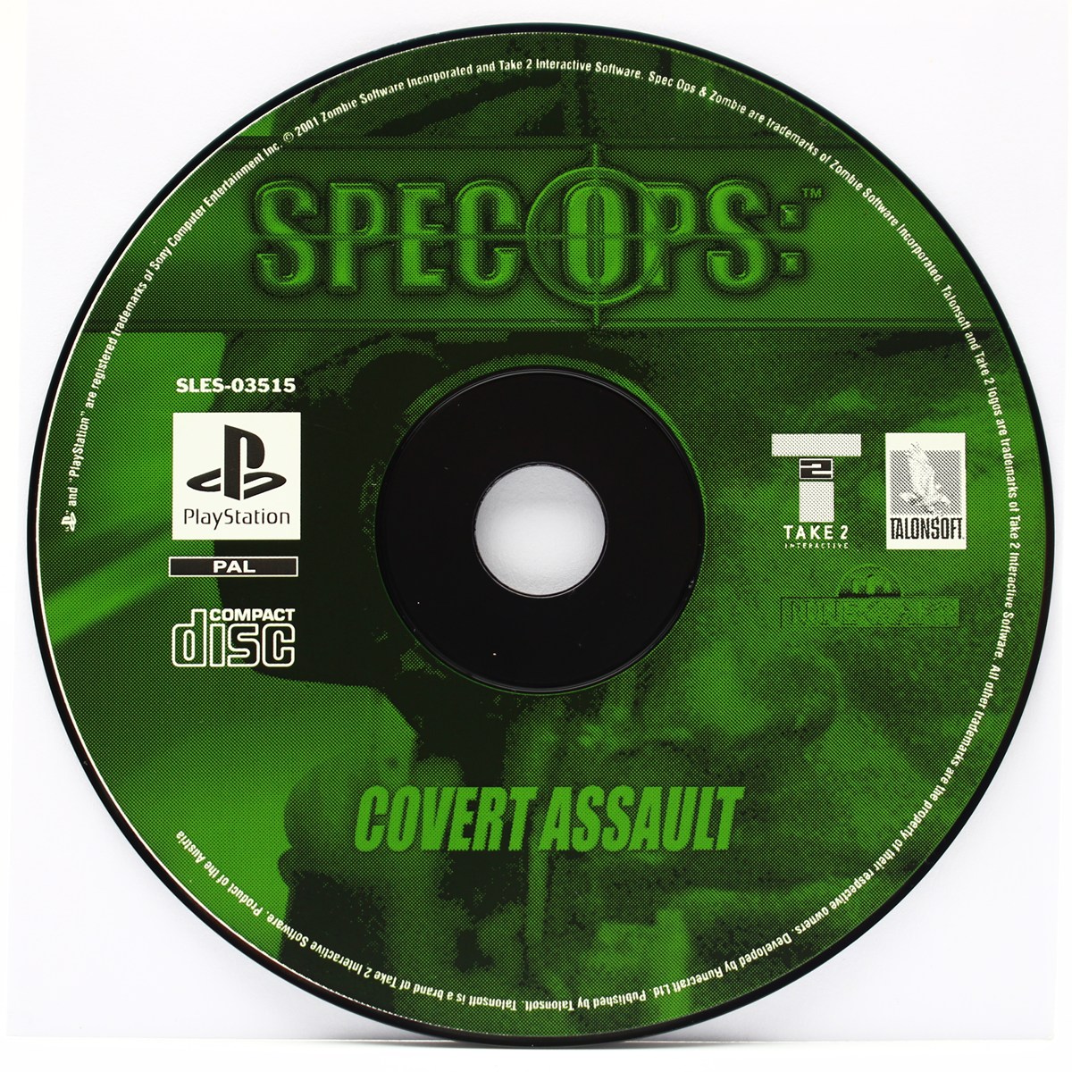 Spec Ops: Covert Assault (PS1 - Løs spil) - WTS Retro - Køb her