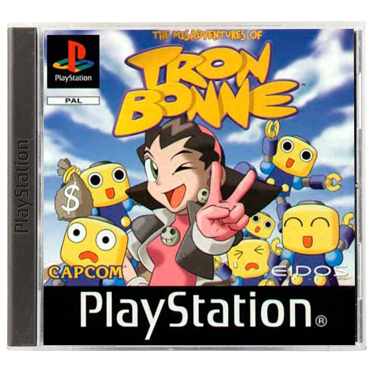 The Misadventures of Tron Bonne (PS1) - Brugt - WTS Retro - Køb spillet her