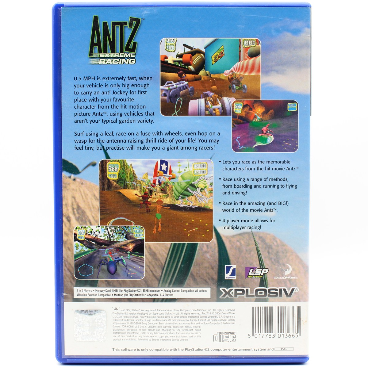 Antz Extreme Racing (PS2) - WTS Retro - Køb spillet her