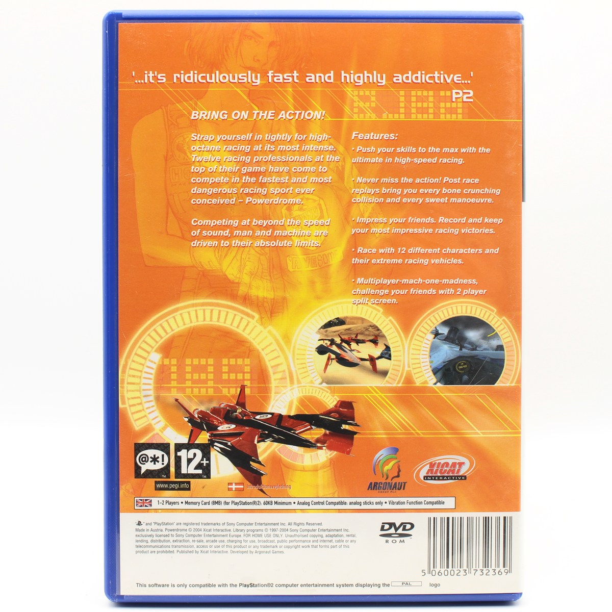 Powerdrome (PS2) - WTS Retro - Køb spillet her